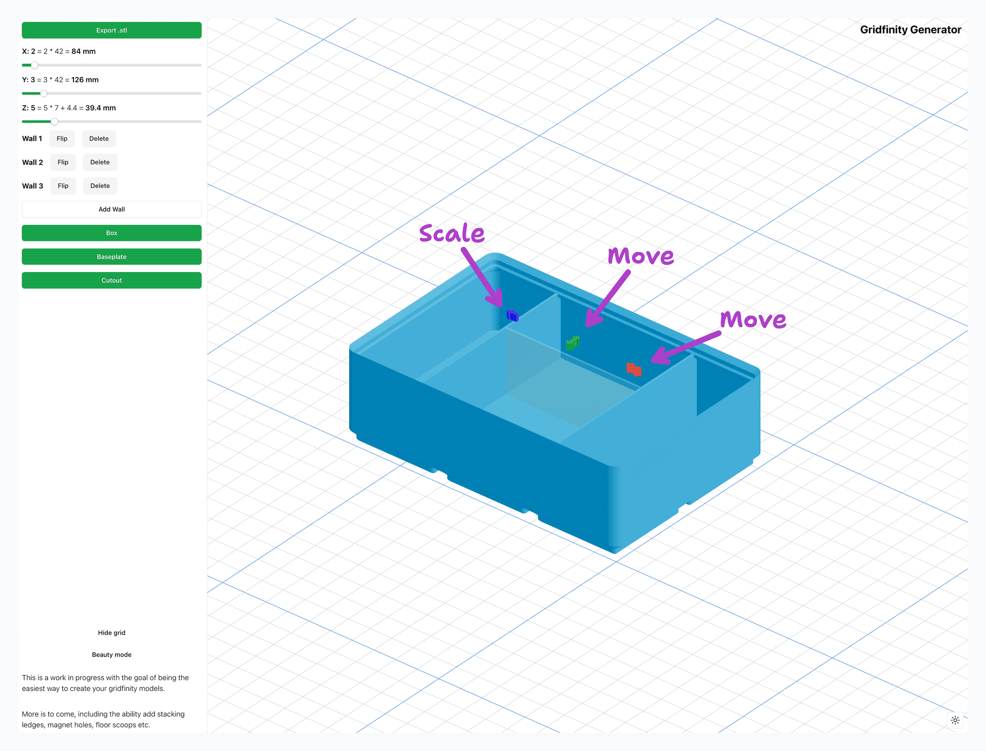 Gridfinity Generator | Interactive tool